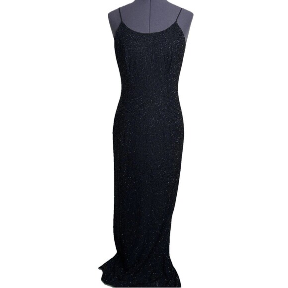 Jump | Dresses | Vtg 9s Y2k Jump Apparel Formal Maxi Dress Beaded 56 ...